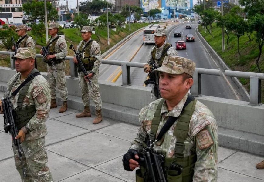 Peru deploys troops amid rising crime wave in Lima - ستراتيجيا نيوز
